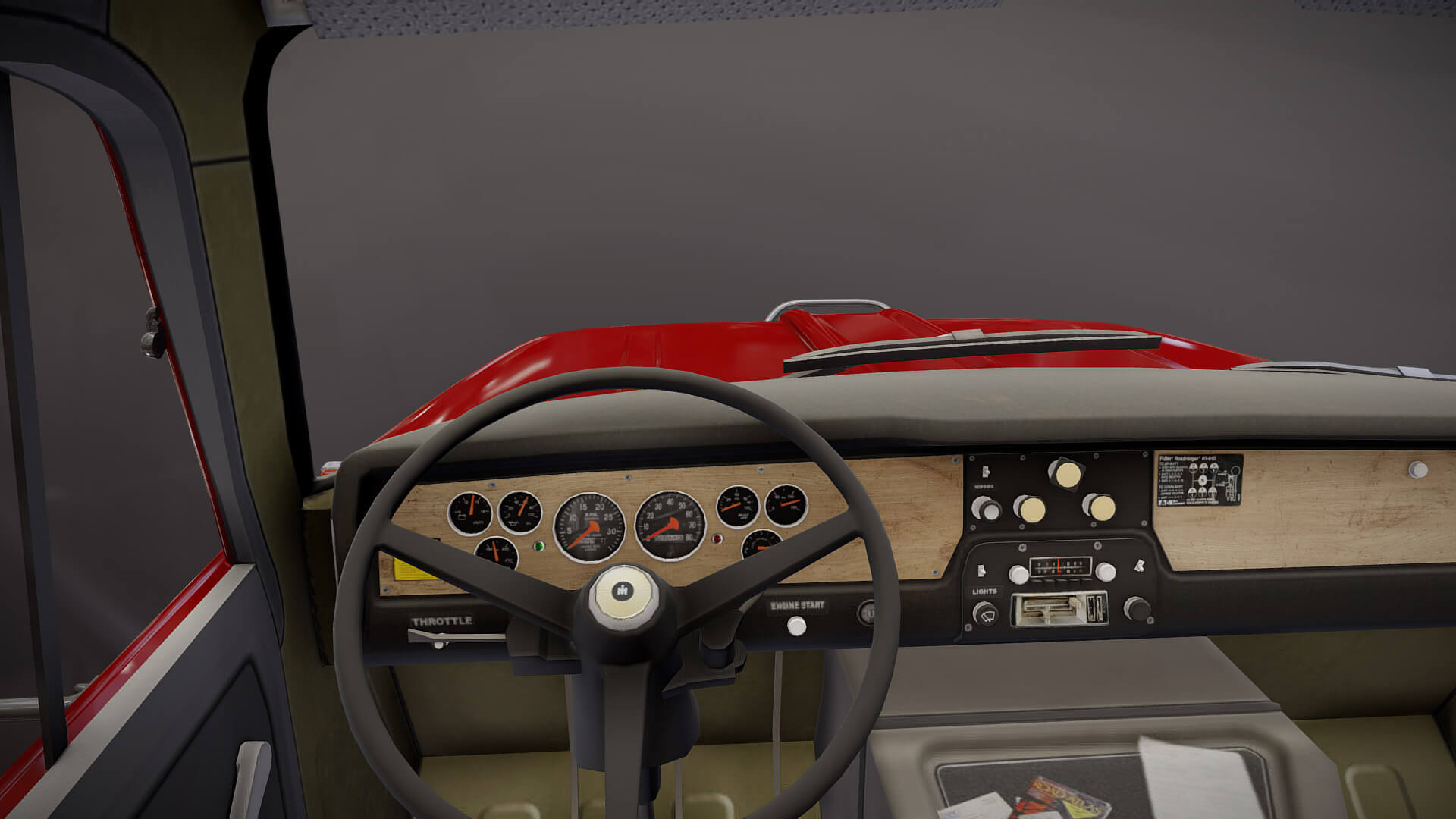 International Fleetstar Log Truck - 3D Model by Veaceslav Condraciuc