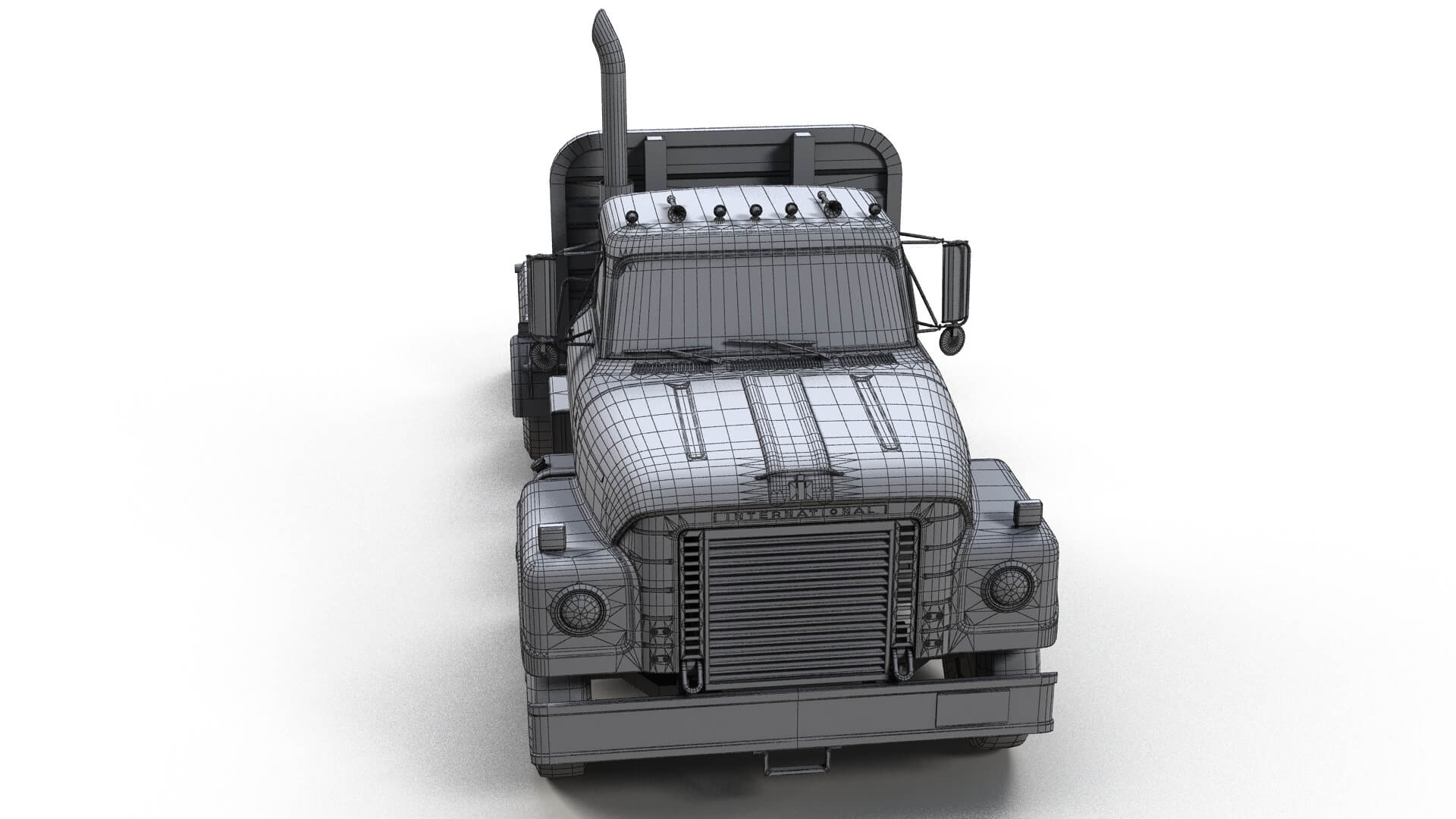 International Fleetstar Semitruck - 3D Model by Veaceslav Condraciuc