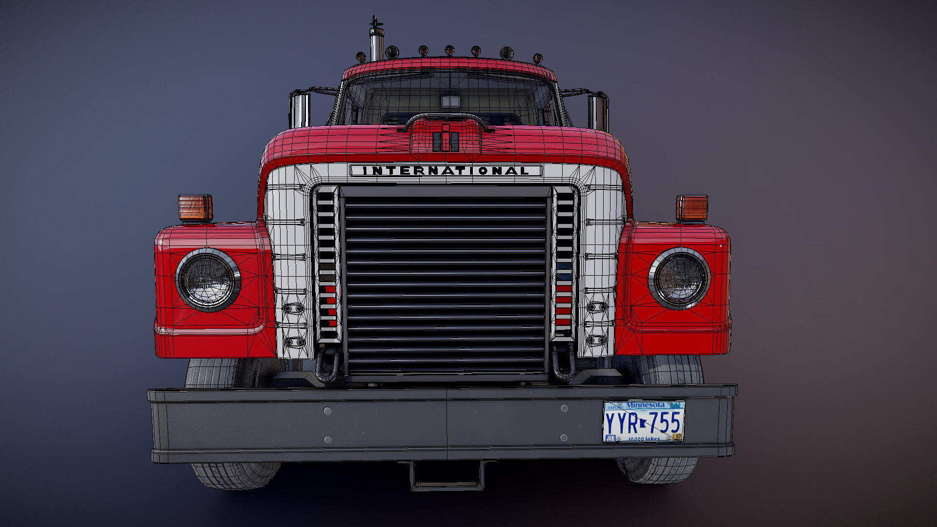 International Fleetstar Semitruck - 3D Model by Veaceslav Condraciuc