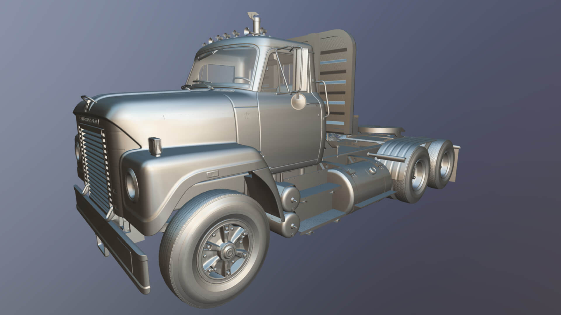 International Fleetstar Semitruck - 3D Model by Veaceslav Condraciuc