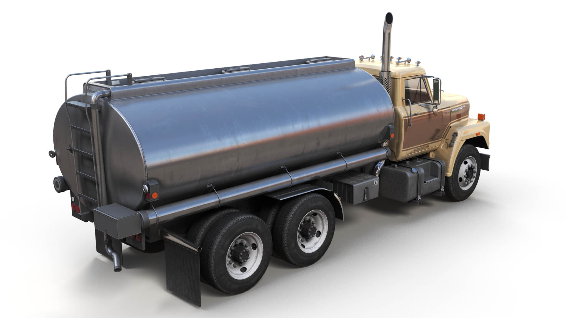 International Fleetstar Tanker - 3D Model by Veaceslav Condraciuc