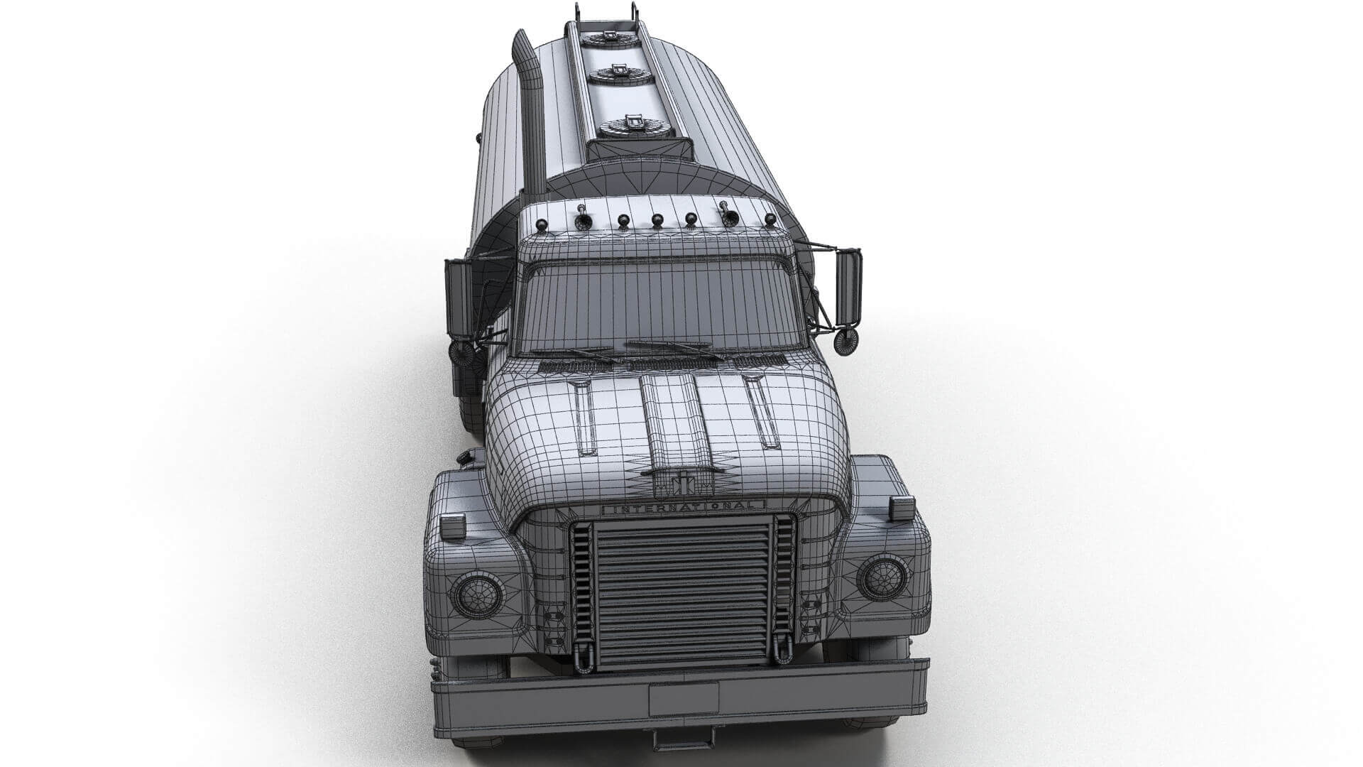 International Fleetstar Tanker - 3D Model by Veaceslav Condraciuc