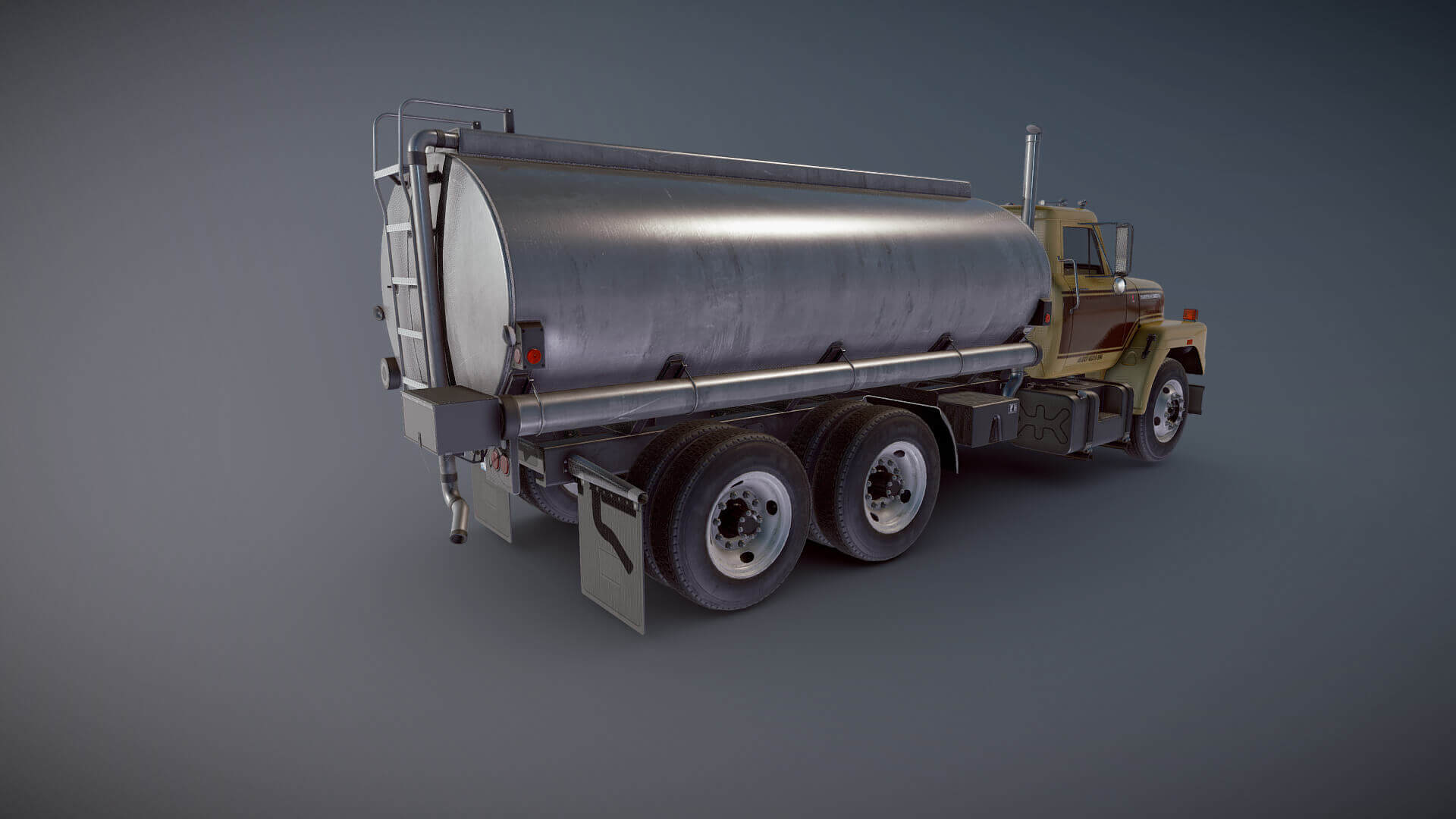 International Fleetstar Tanker - 3D Model by Veaceslav Condraciuc