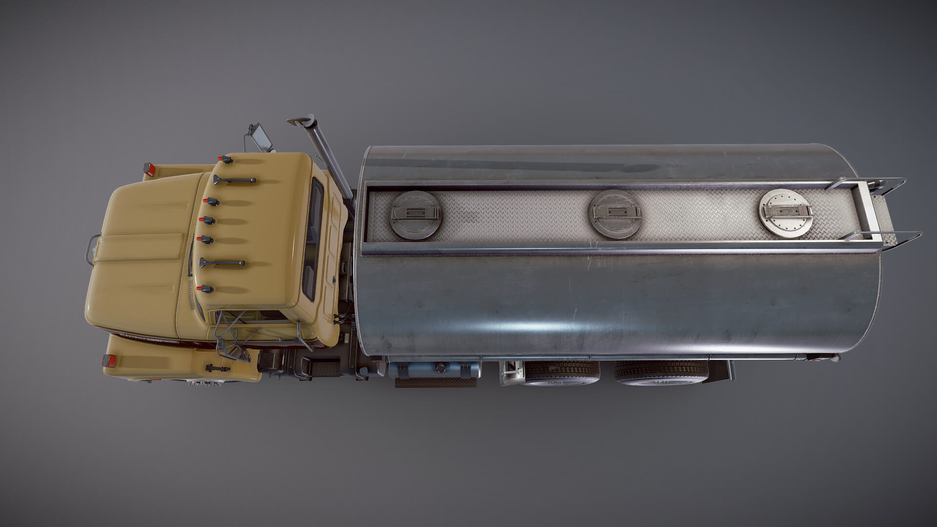 International Fleetstar Tanker - 3D Model by Veaceslav Condraciuc