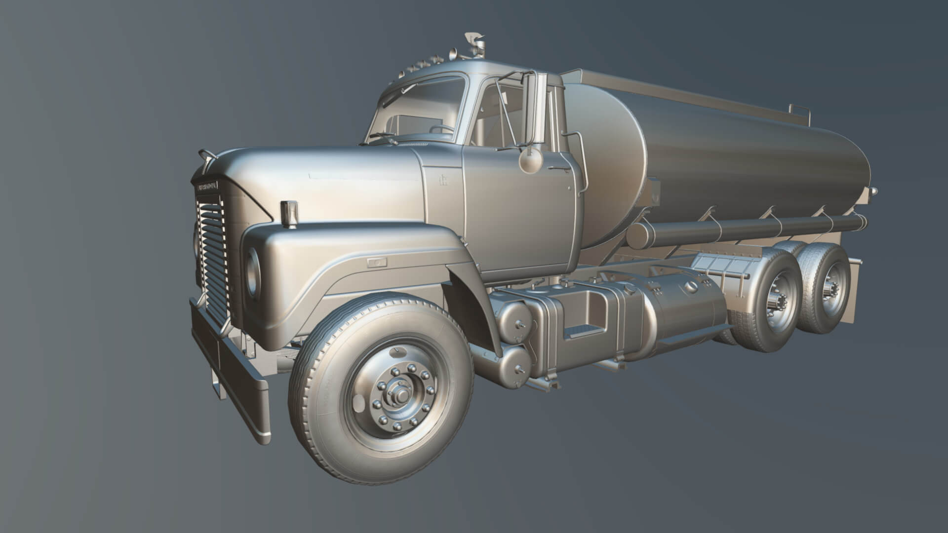 International Fleetstar Tanker - 3D Model by Veaceslav Condraciuc