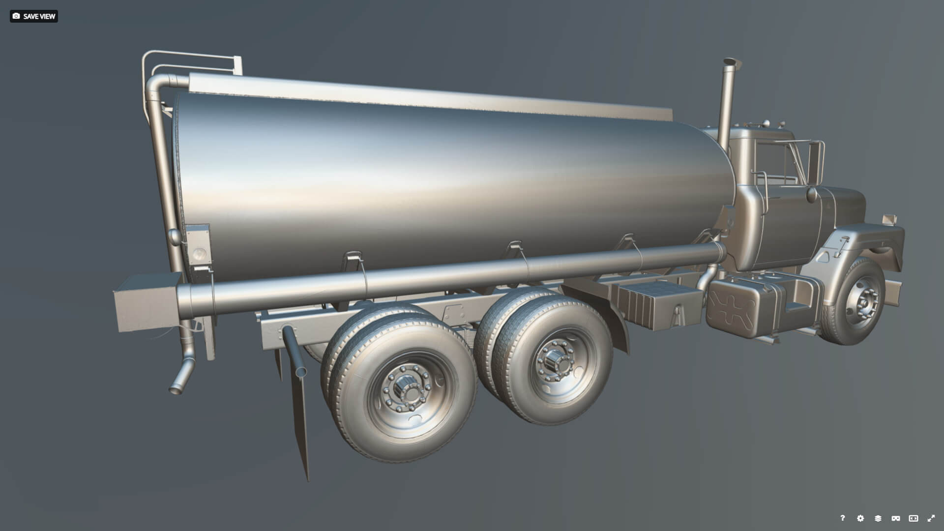 International Fleetstar Tanker - 3D Model by Veaceslav Condraciuc