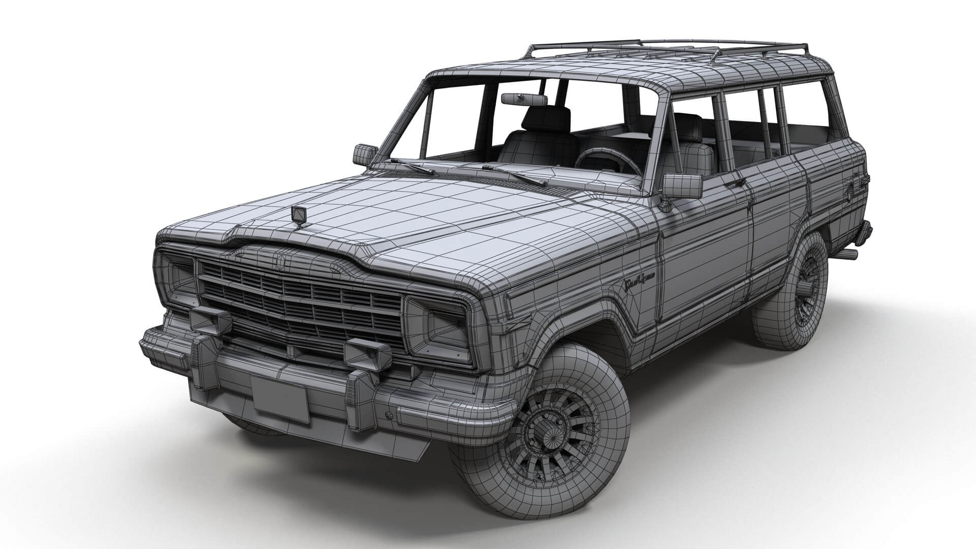 Jeep Wagoneer - 3D Model by Veaceslav Condraciuc