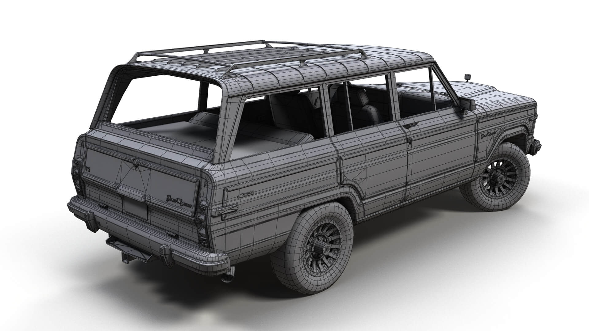 Jeep Wagoneer - 3D Model by Veaceslav Condraciuc