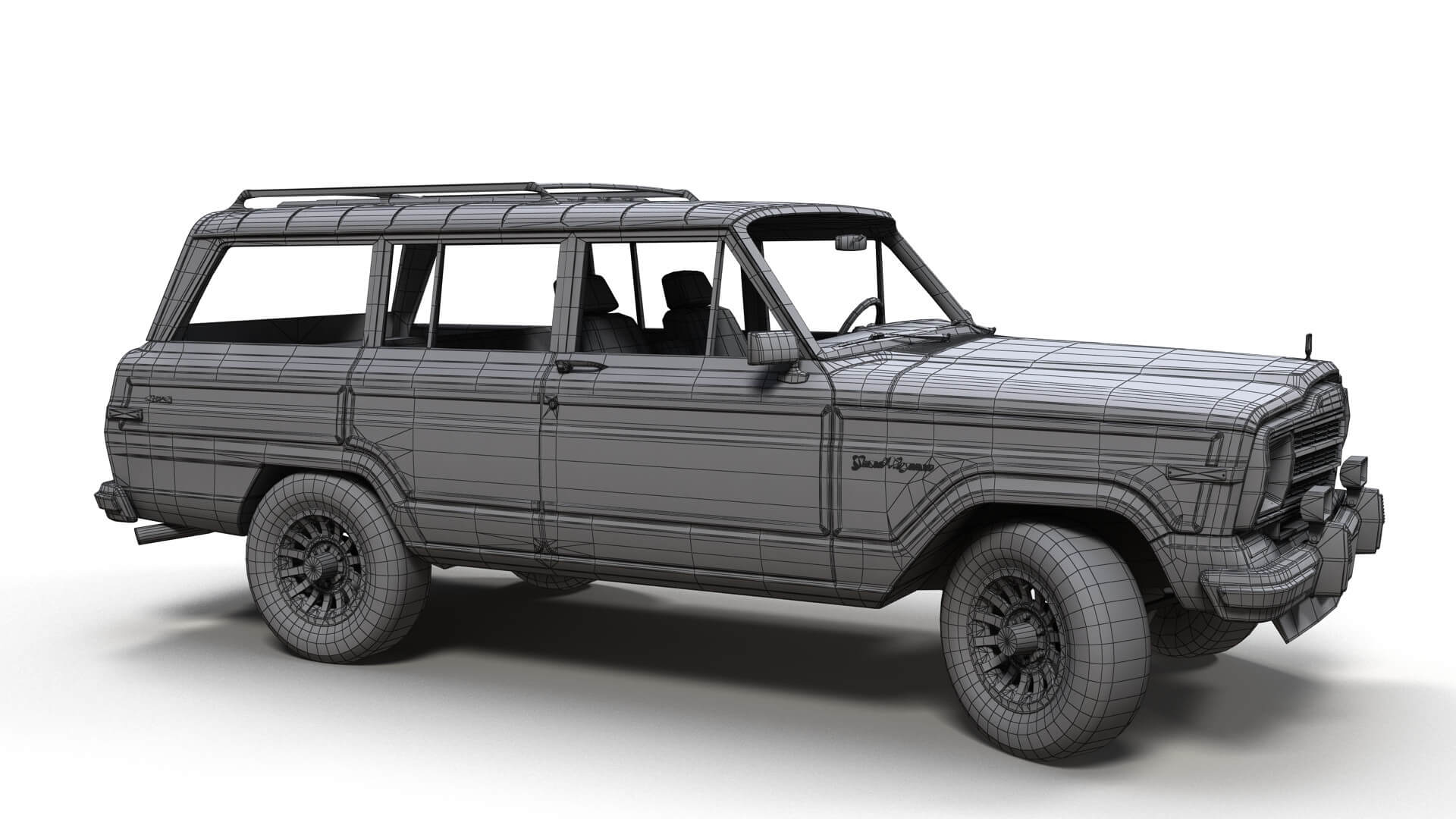 Jeep Wagoneer - 3D Model by Veaceslav Condraciuc