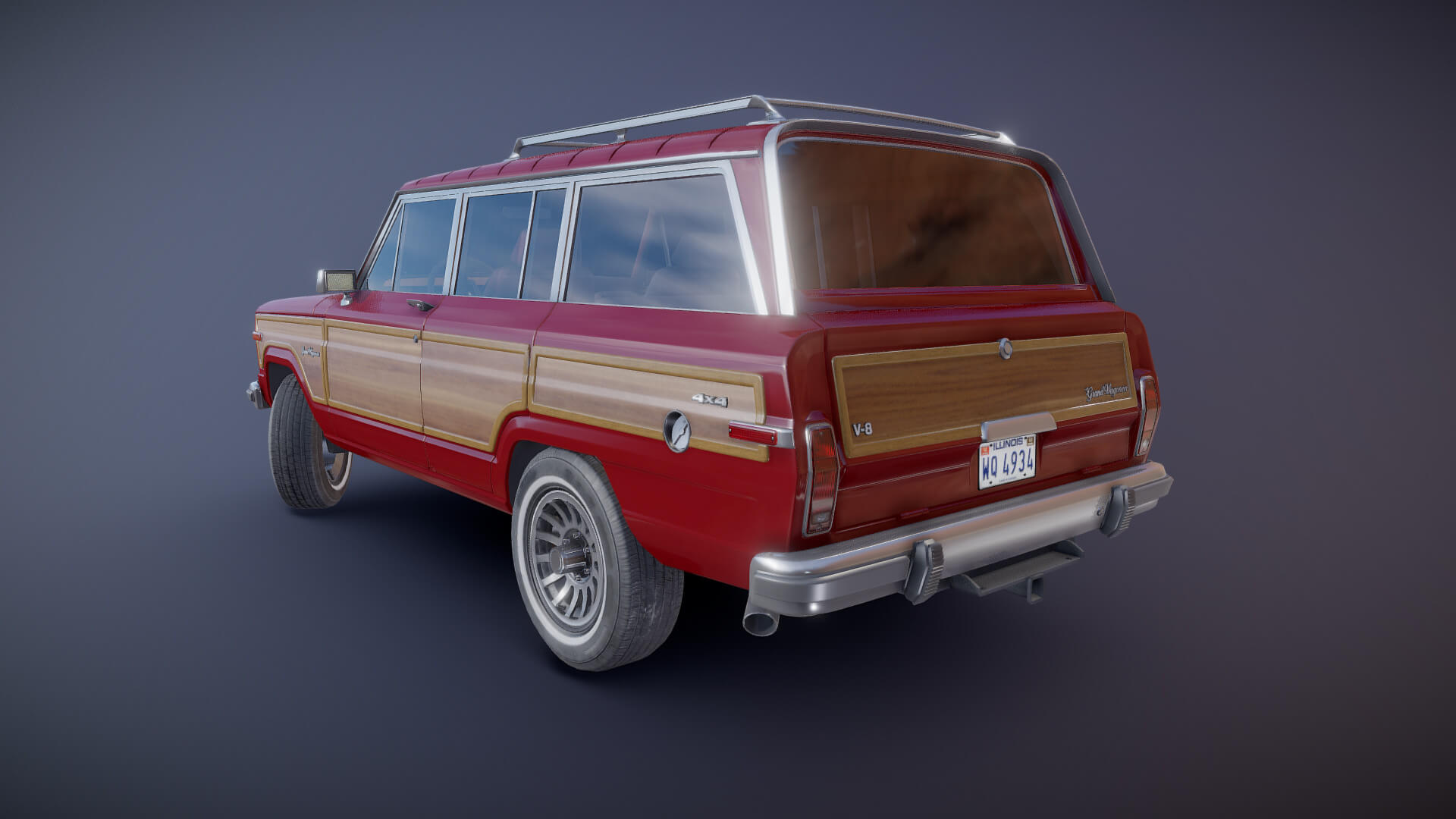 Jeep Wagoneer - 3D Model by Veaceslav Condraciuc