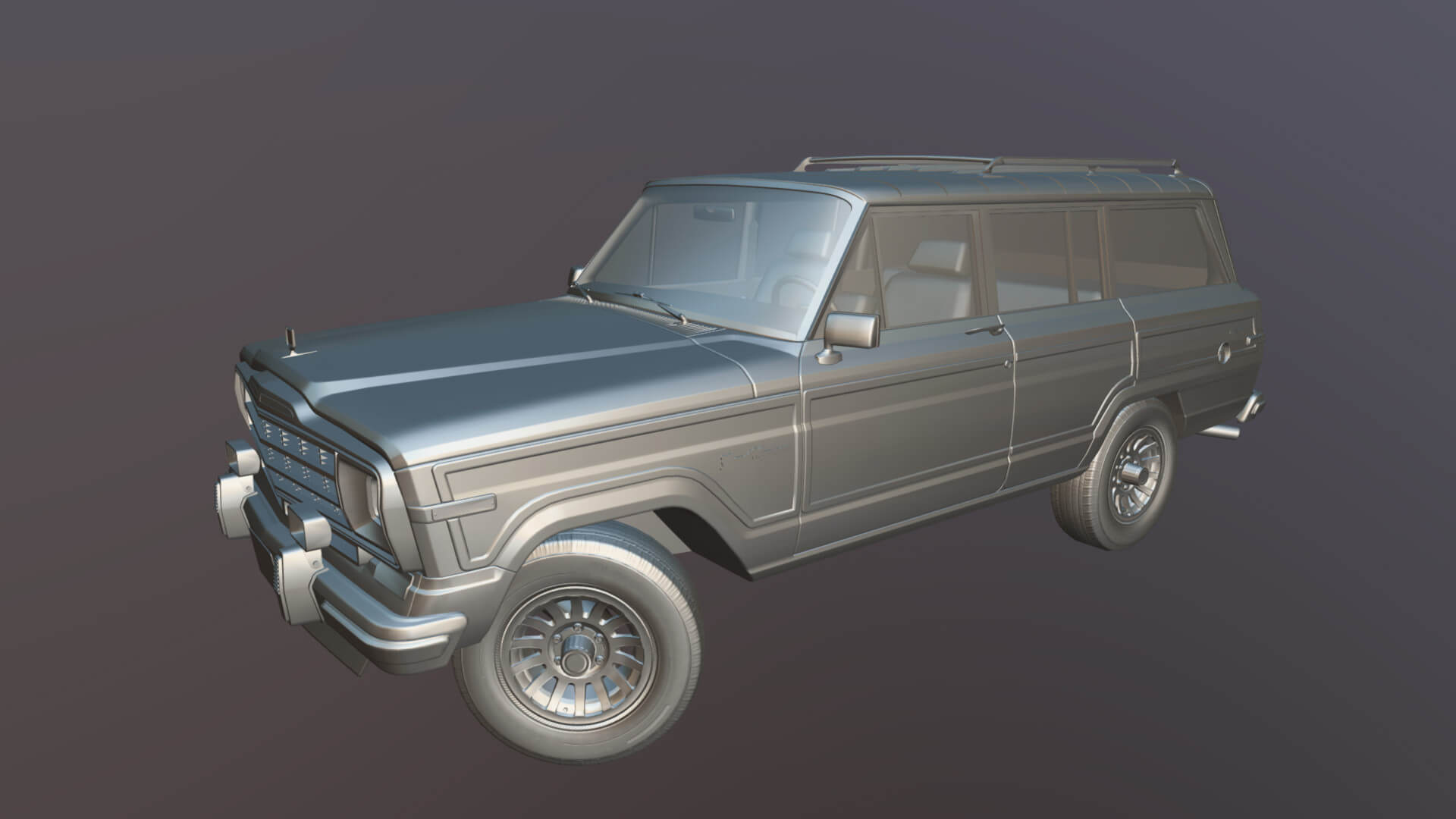 Jeep Wagoneer - 3D Model by Veaceslav Condraciuc