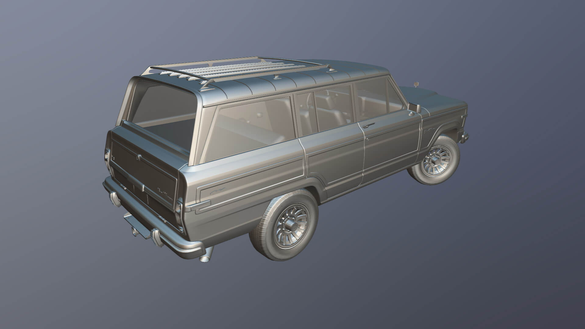 Jeep Wagoneer - 3D Model by Veaceslav Condraciuc