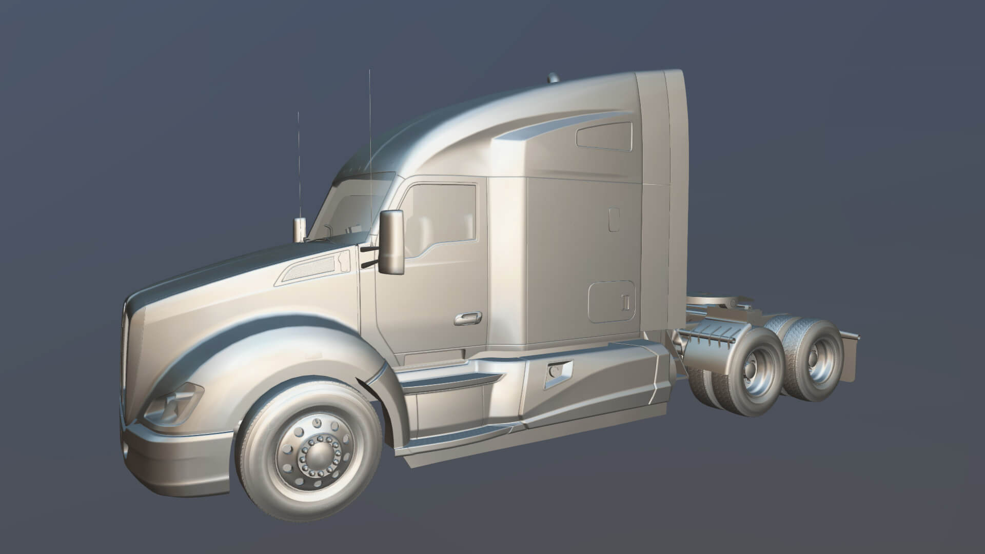 Kenworth T680 - 3D Model by Veaceslav Condraciuc