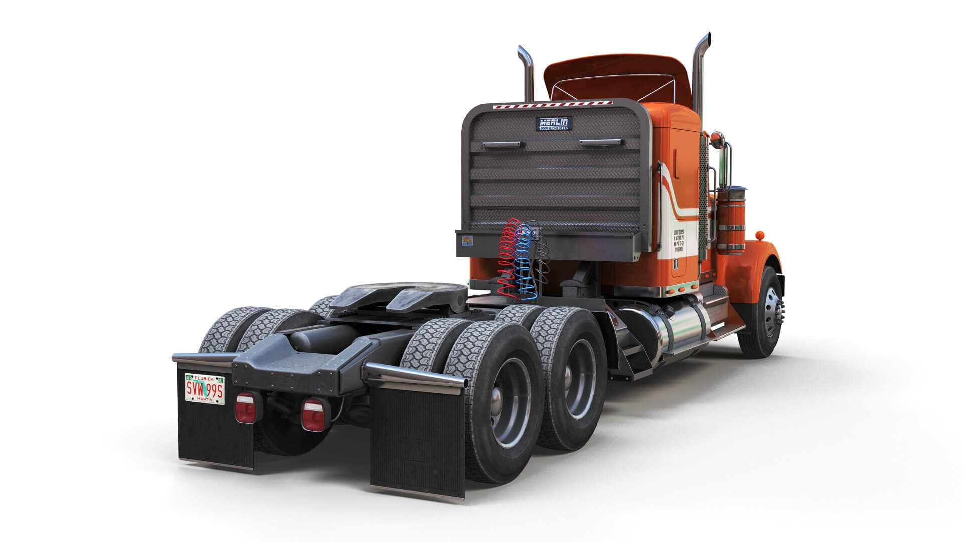 Kenworth W900 Custom - 3D Model by Veaceslav Condraciuc