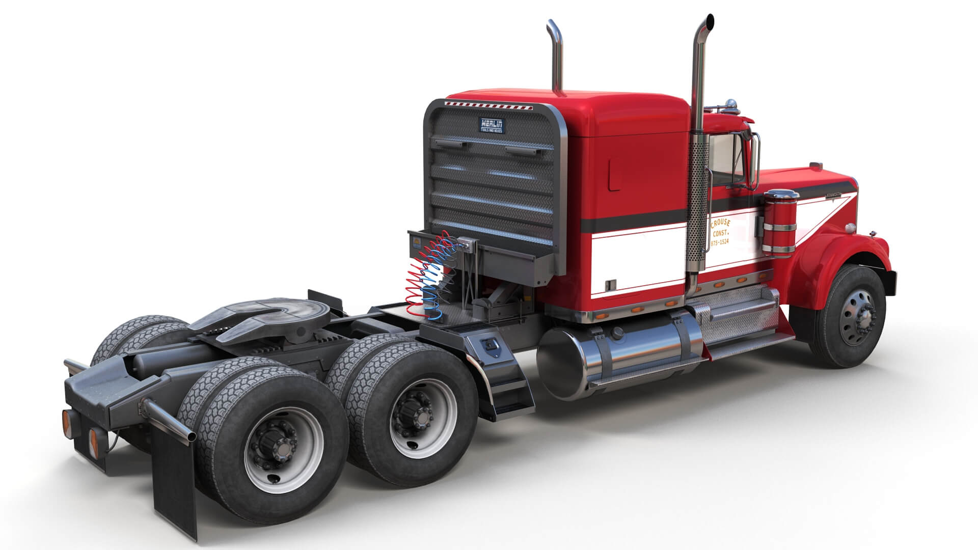 Kenworth W900A - 3D Model by Veaceslav Condraciuc