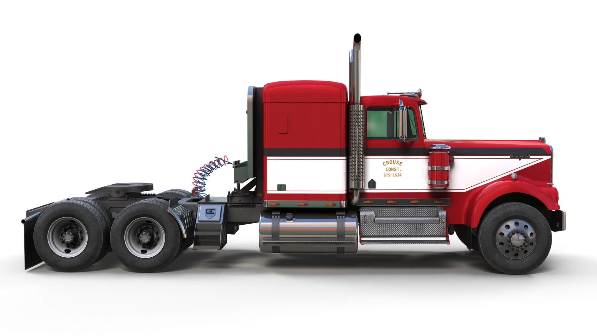Kenworth W900A - 3D Model by Veaceslav Condraciuc