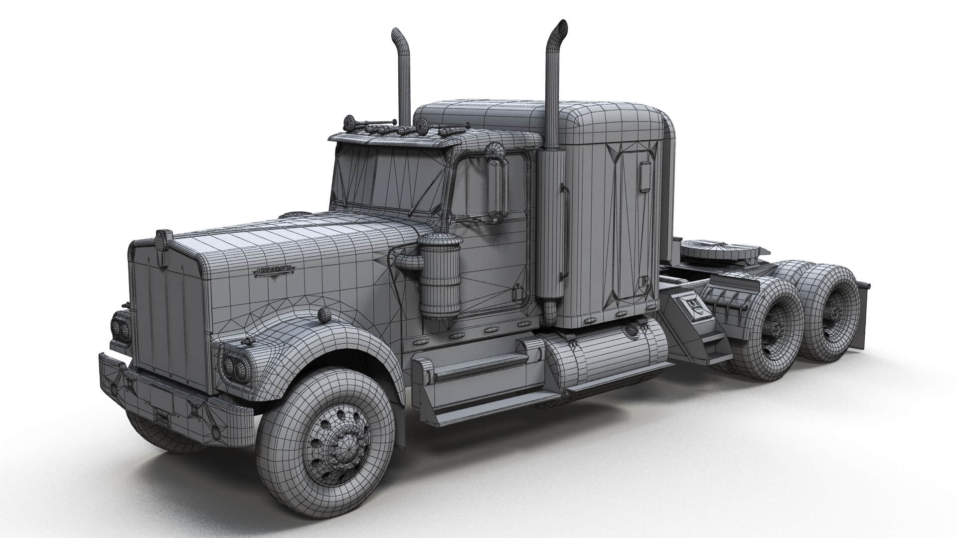 Kenworth W900A - 3D Model by Veaceslav Condraciuc