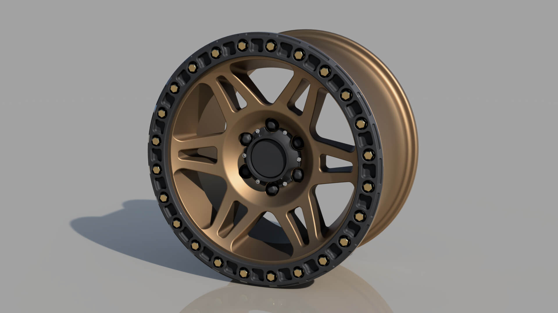 Method 106 Beadlock Rim - 3D Model by Veaceslav Condraciuc