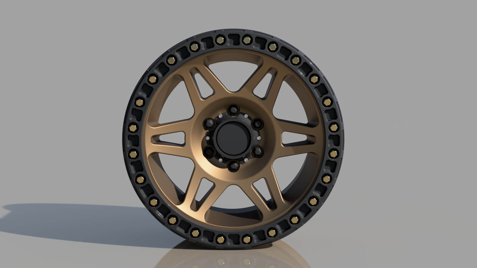Method 106 Beadlock Rim - 3D Model by Veaceslav Condraciuc