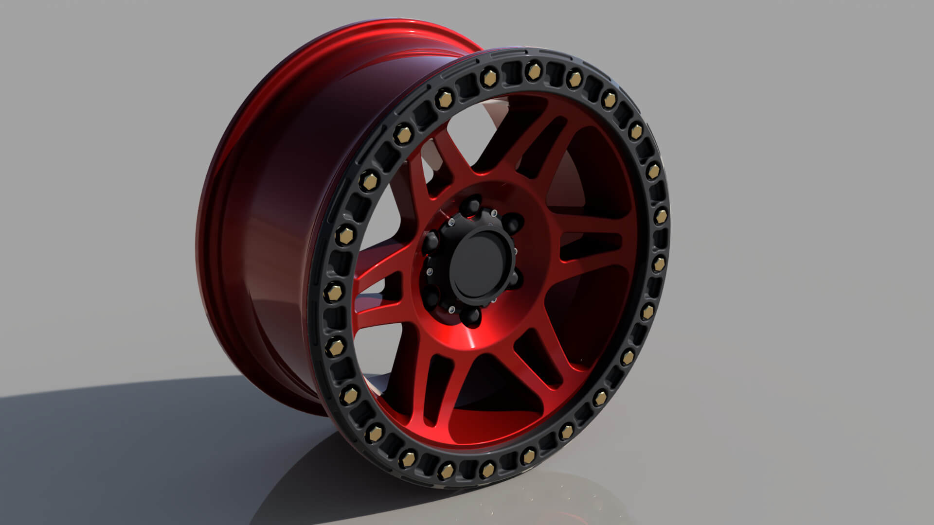 Method 106 Beadlock Rim - 3D Model by Veaceslav Condraciuc