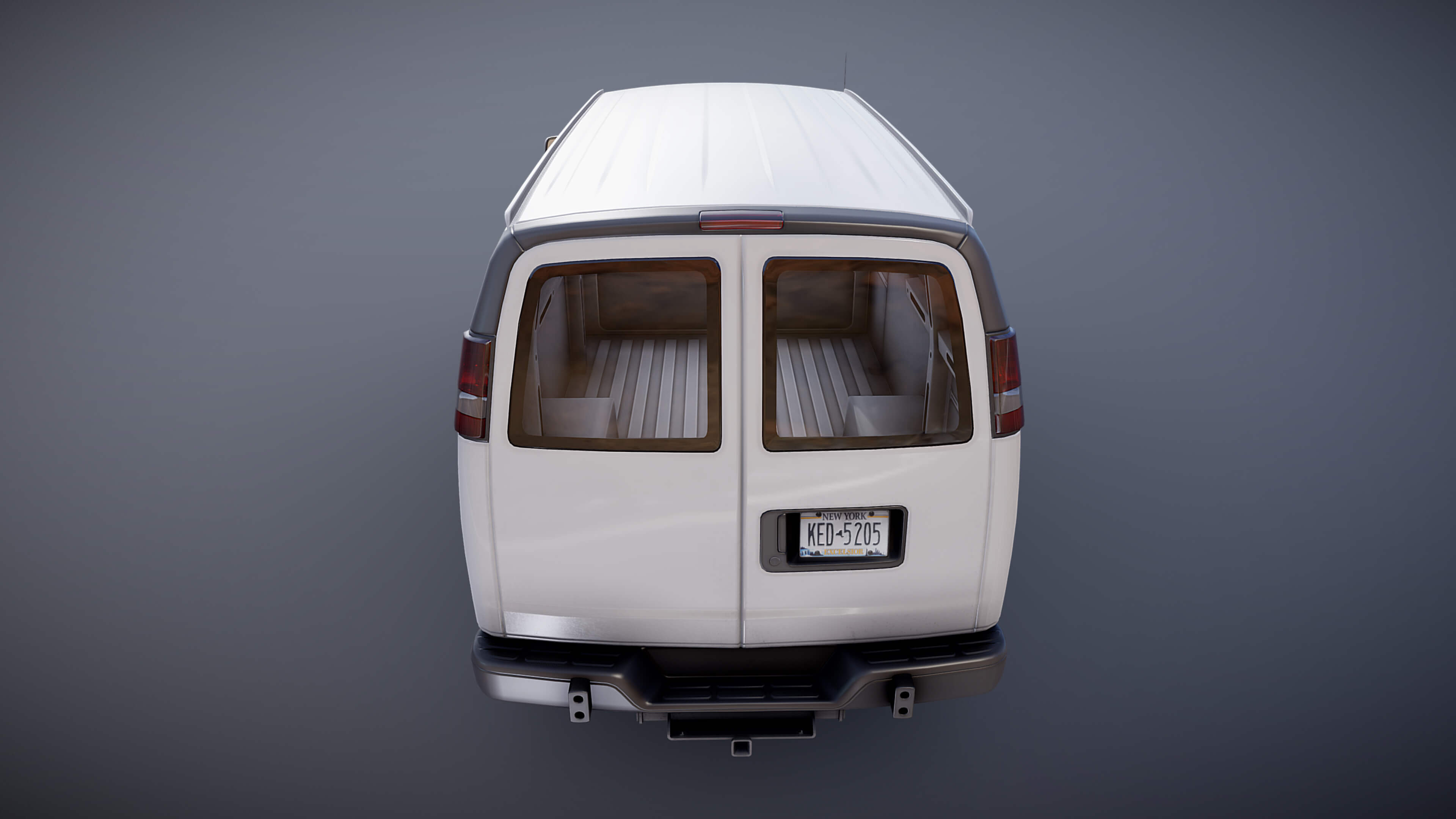 Modern Industrial Van - 3D Model by Veaceslav Condraciuc