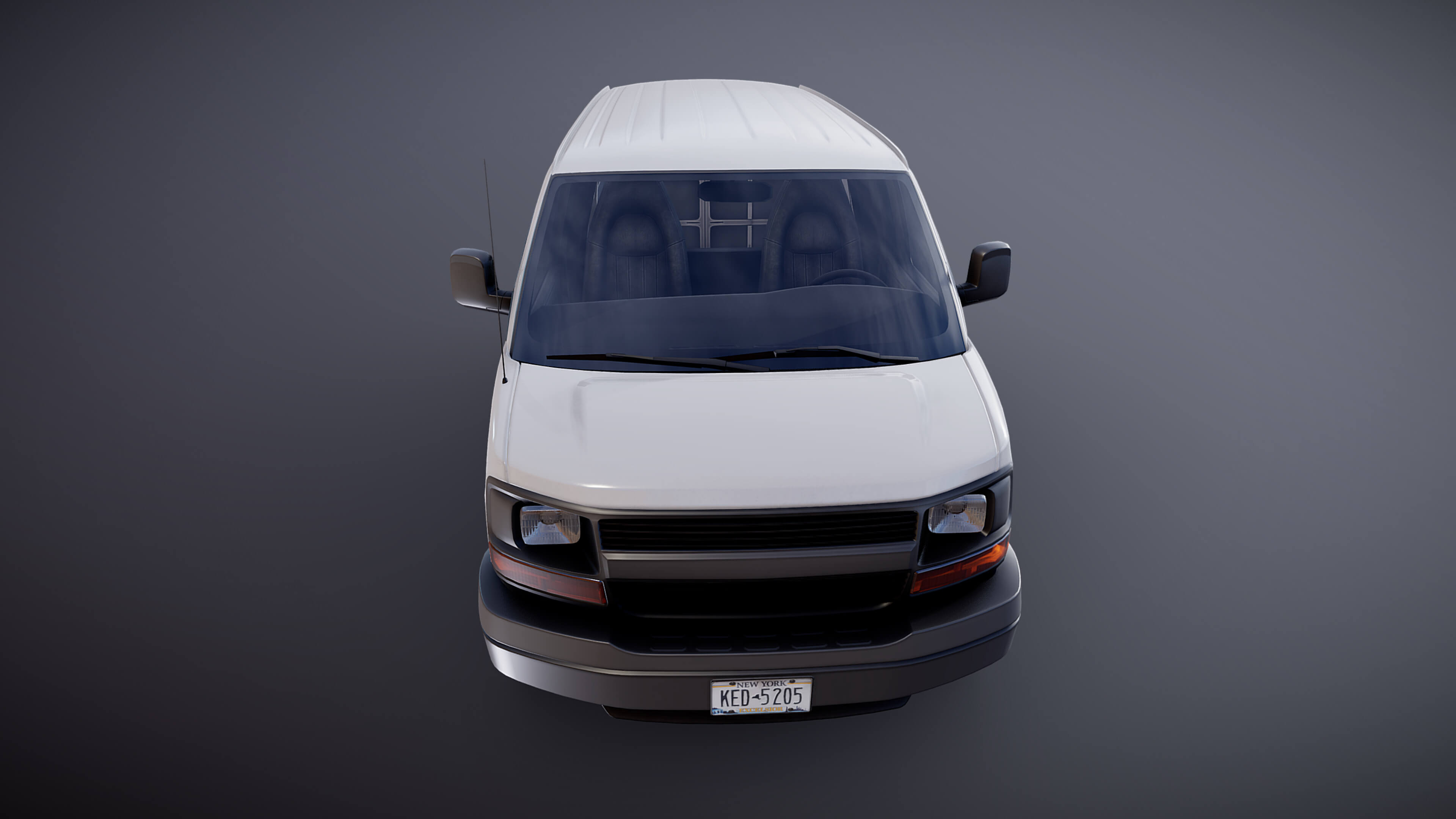 Modern Industrial Van - 3D Model by Veaceslav Condraciuc