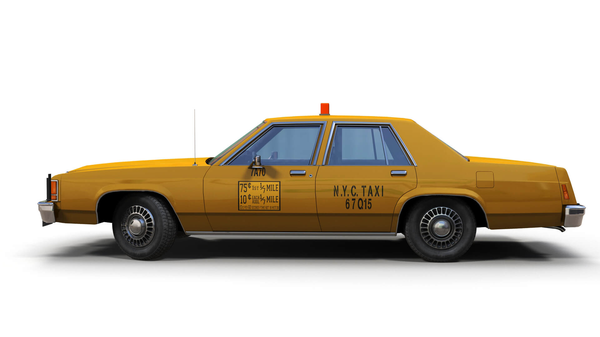 New York Taxi Cab - 3D Model by Veaceslav Condraciuc