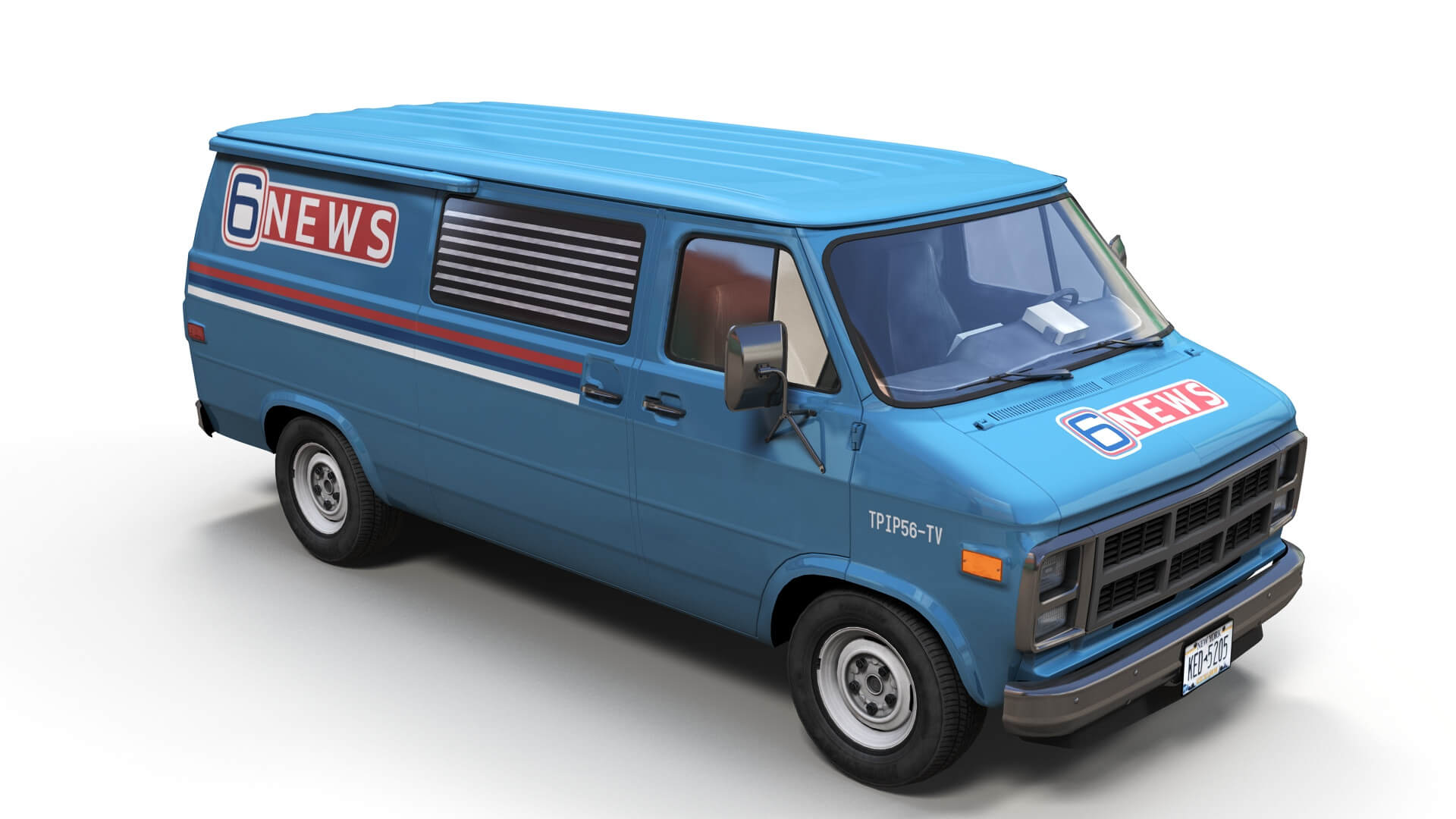 American Newsvan - 3D Model by Veaceslav Condraciuc