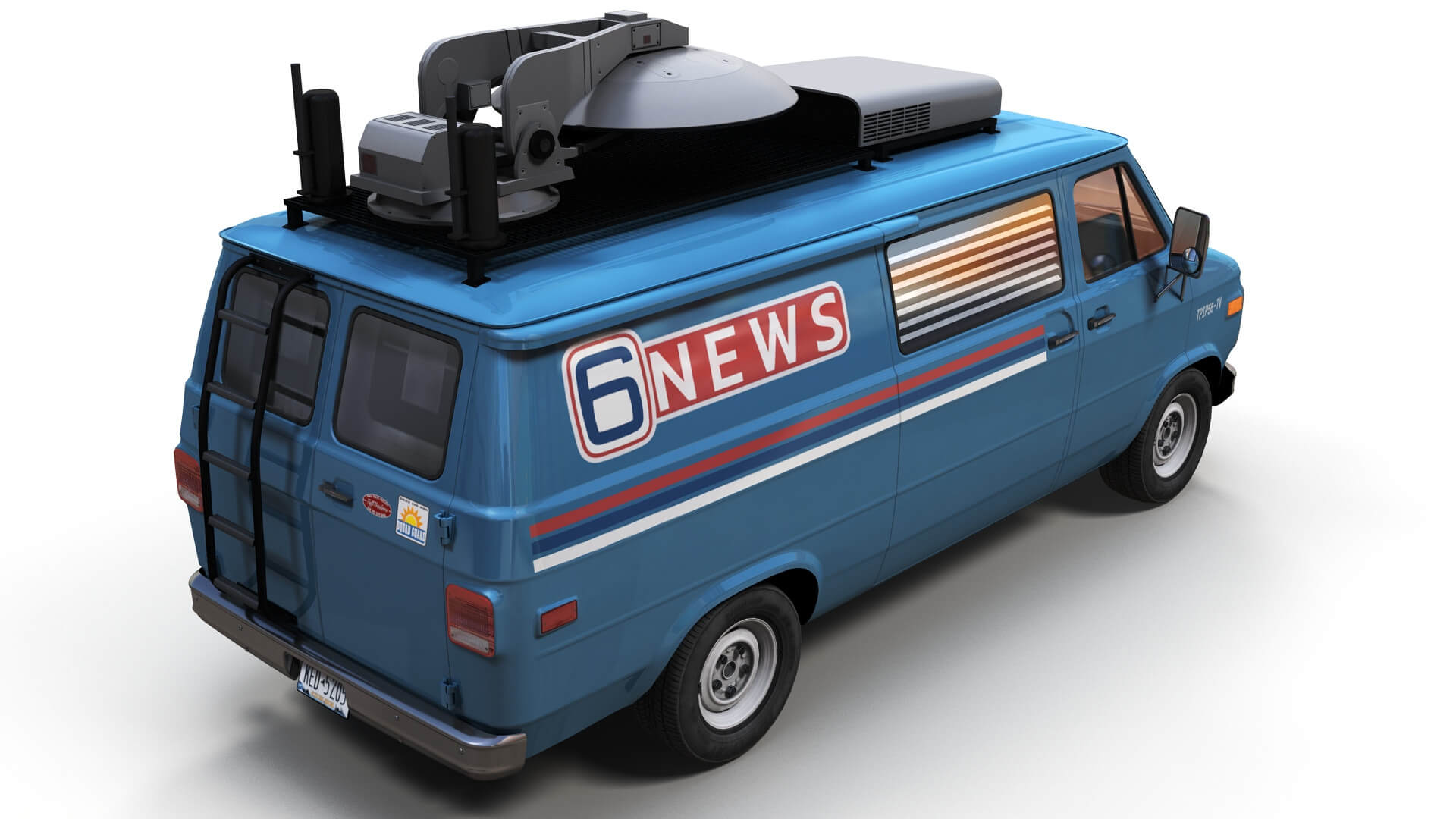 American Newsvan - 3D Model by Veaceslav Condraciuc