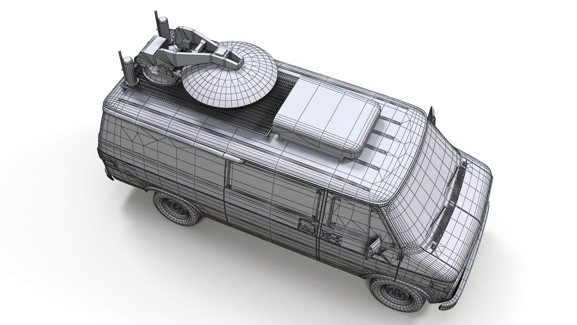 American Newsvan - 3D Model by Veaceslav Condraciuc