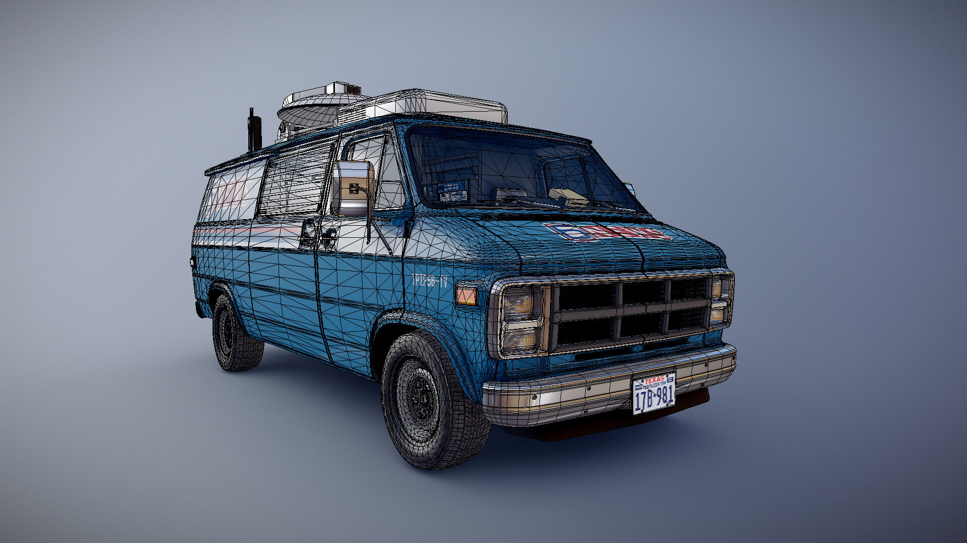 American Newsvan - 3D Model by Veaceslav Condraciuc