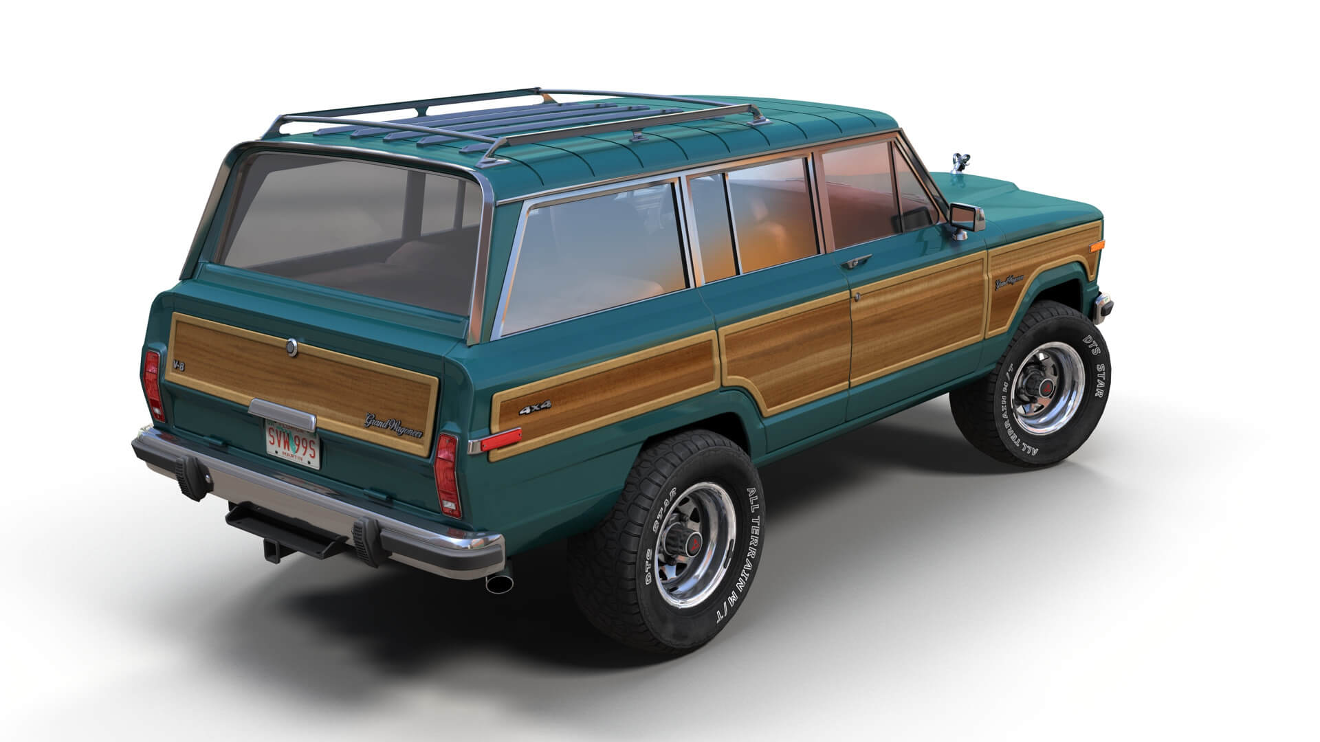Offroad Jeep Wagoneer - 3D Model by Veaceslav Condraciuc