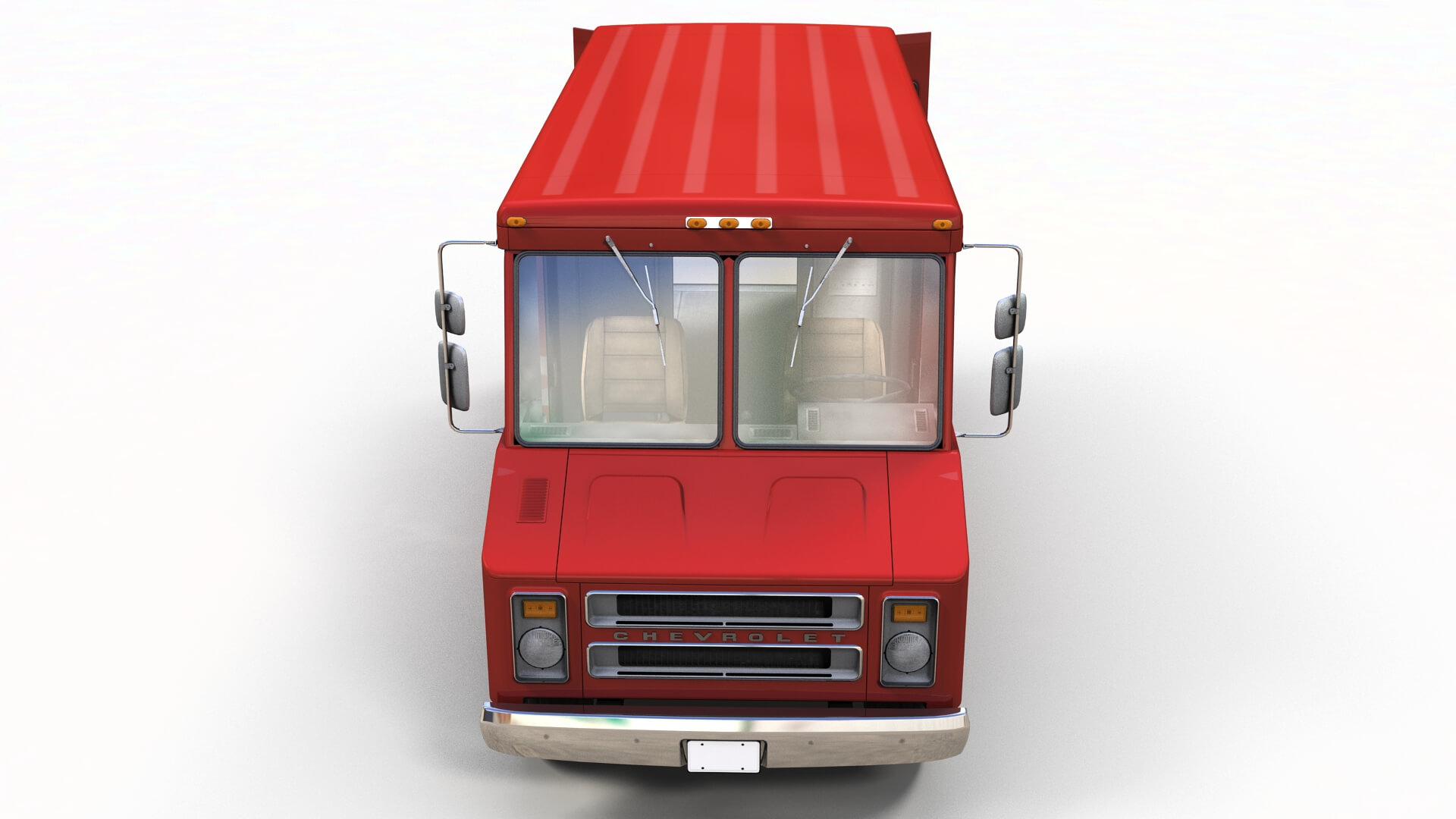 Vintage Panel Van - 3D Model by Veaceslav Condraciuc