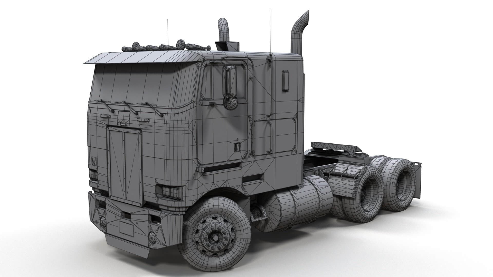 Peterbilt 362 Tanker Trailer - 3D Model by Veaceslav Condraciuc