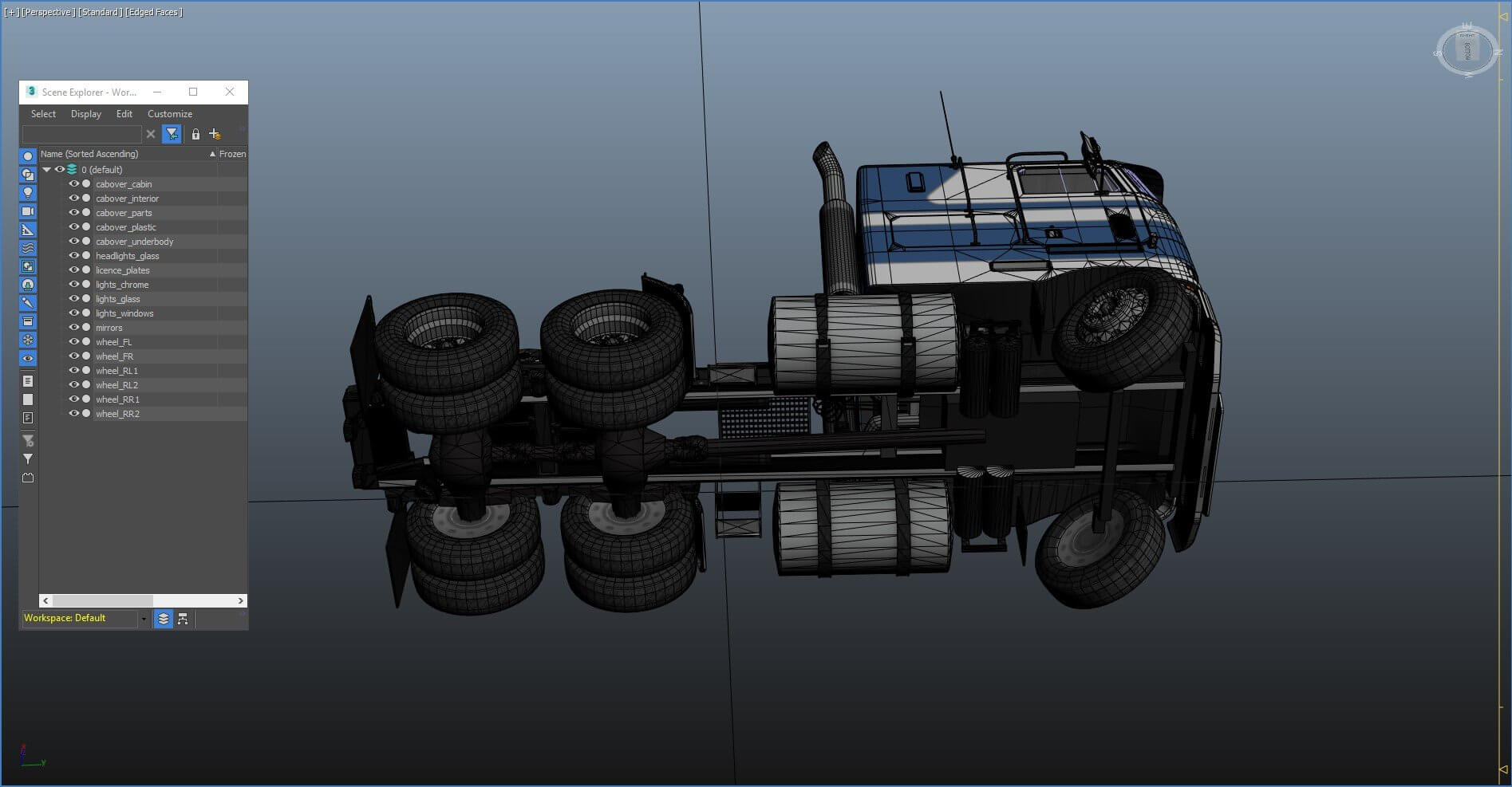 Peterbilt 362 Tanker Trailer - 3D Model by Veaceslav Condraciuc