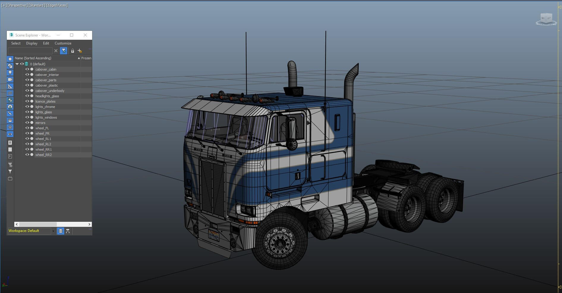 Peterbilt 362 Tanker Trailer - 3D Model by Veaceslav Condraciuc
