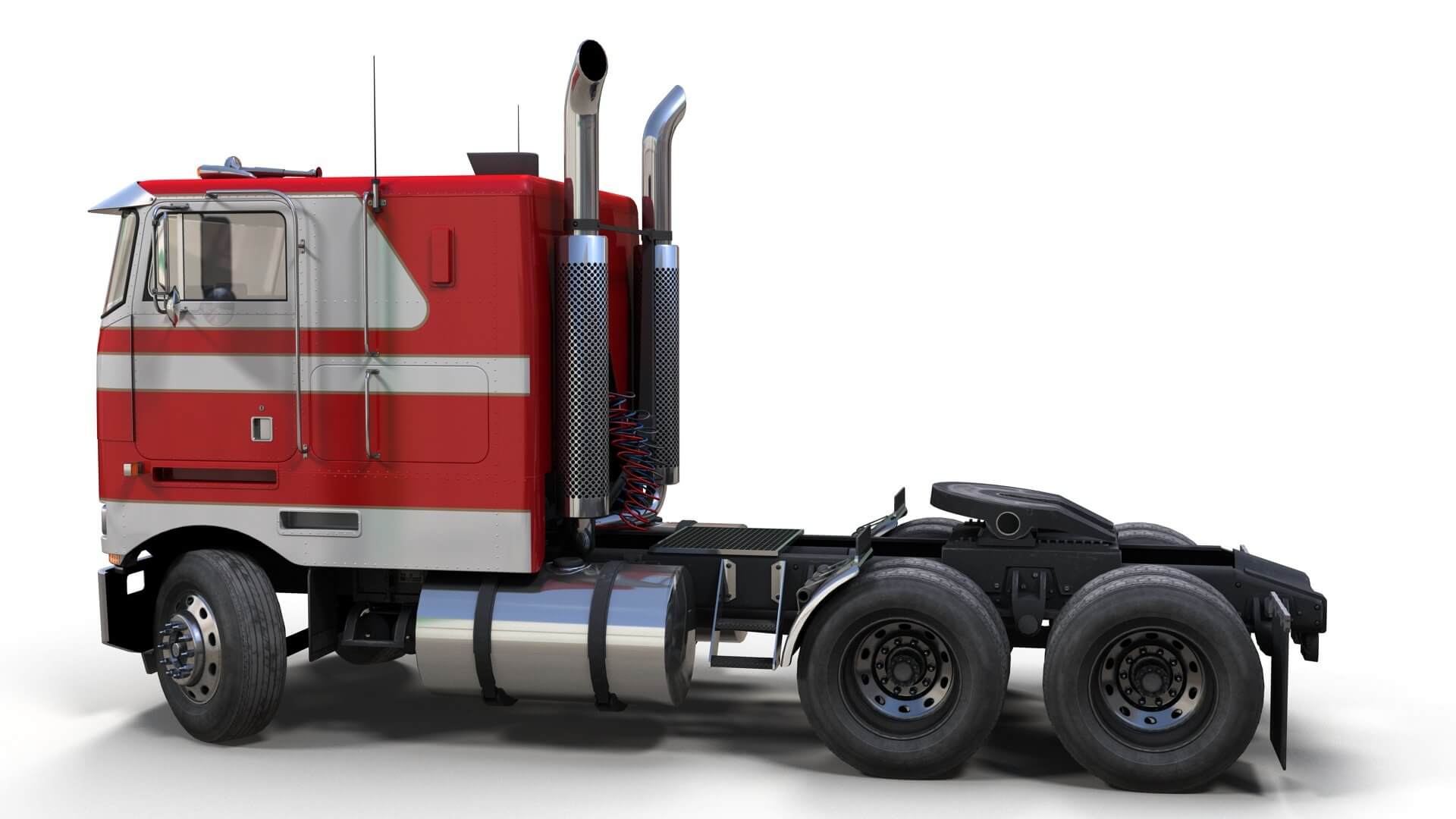 Peterbilt 362 Truck - 3D Model by Veaceslav Condraciuc