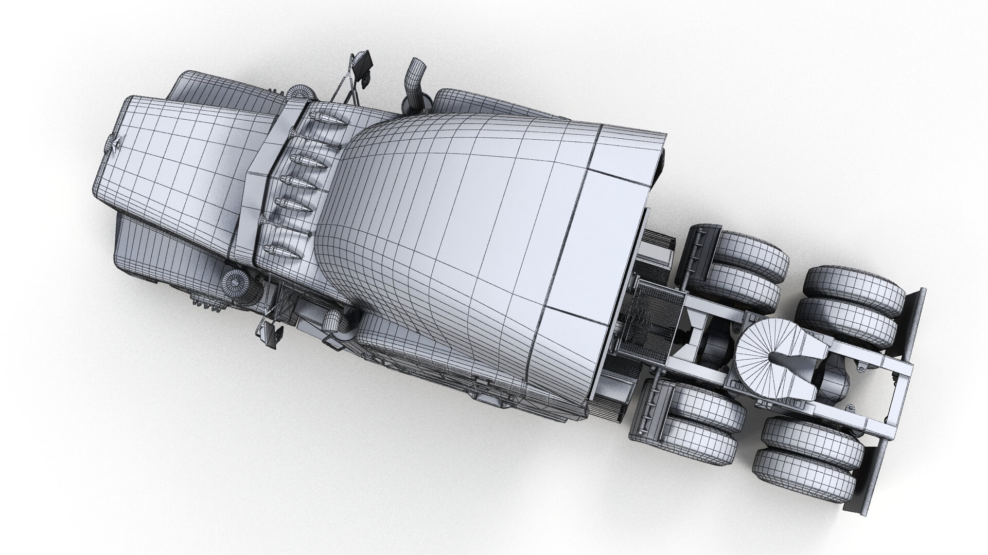Peterbilt 377 Semitruck - 3D Model by Veaceslav Condraciuc