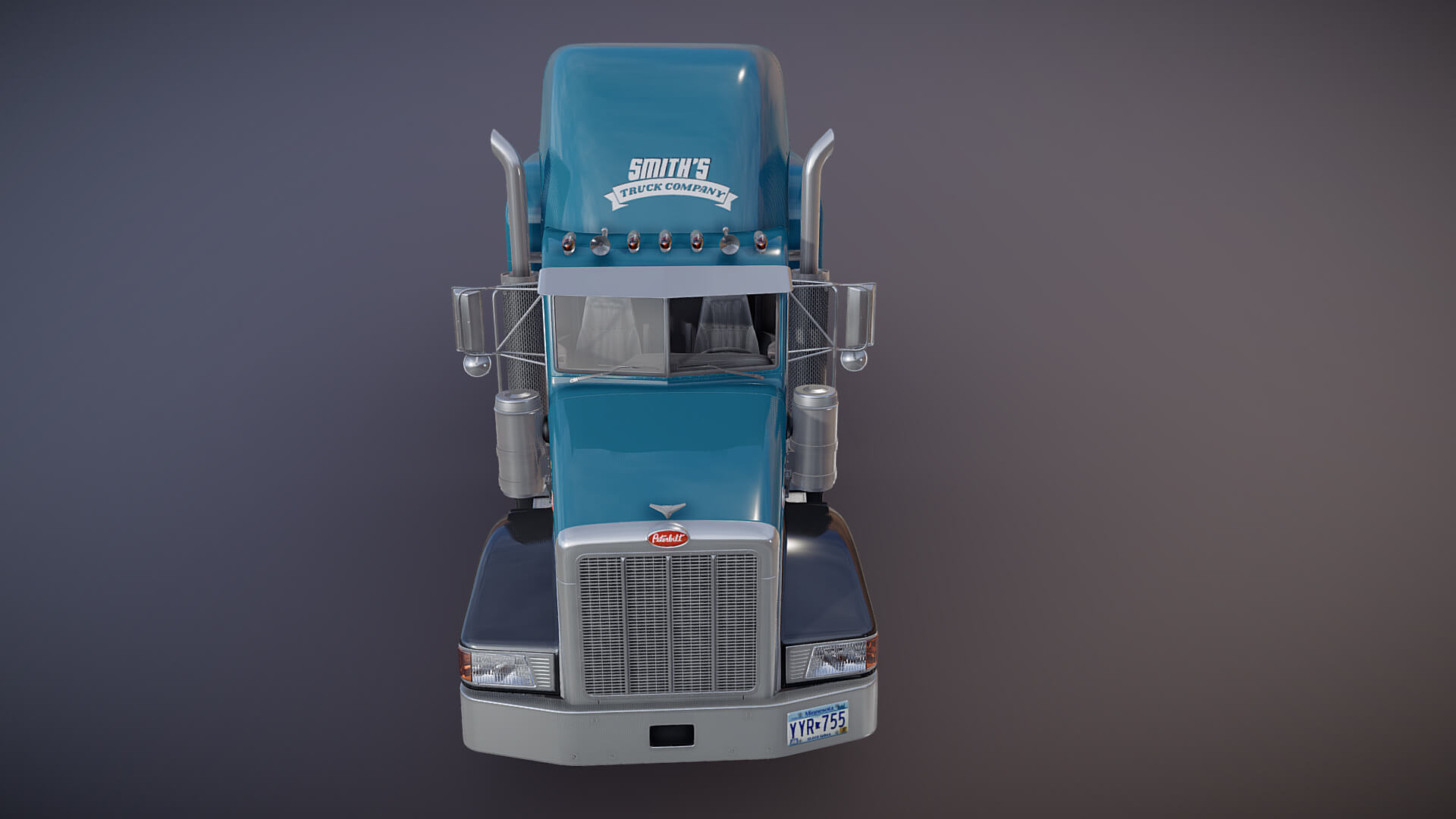 Peterbilt 377 Tanker Truck - 3D Model by Veaceslav Condraciuc
