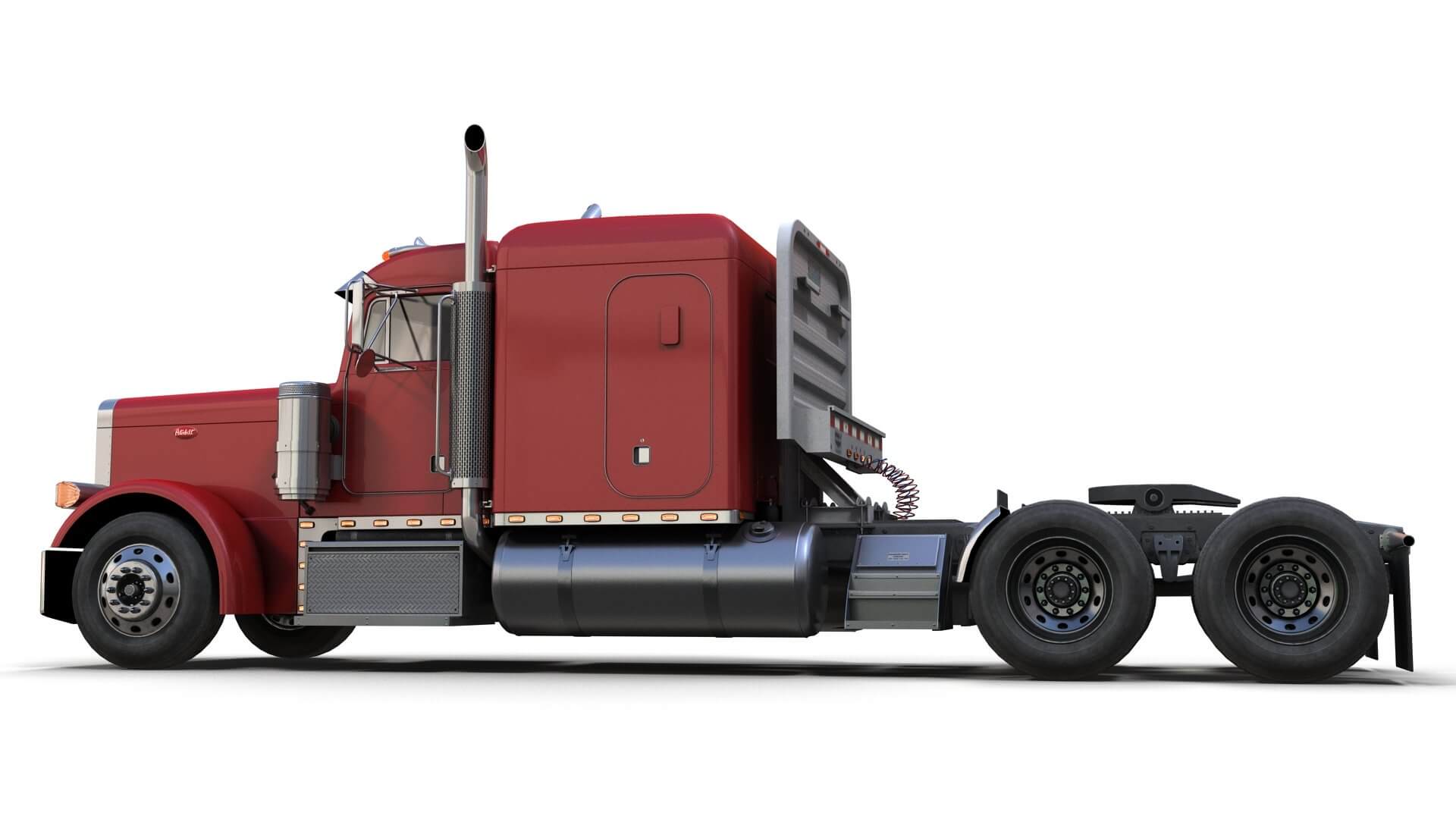 Peterbilt 379 Custom Cab Truck - 3D Model by Veaceslav Condraciuc