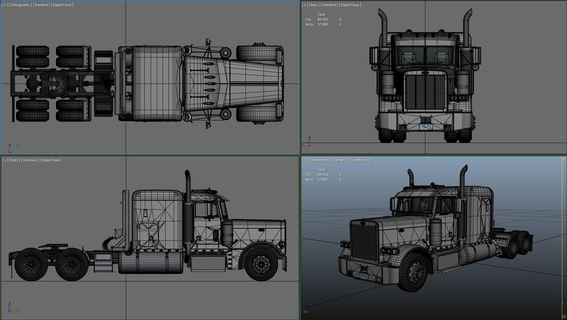 Custom Peterbilt Drawings