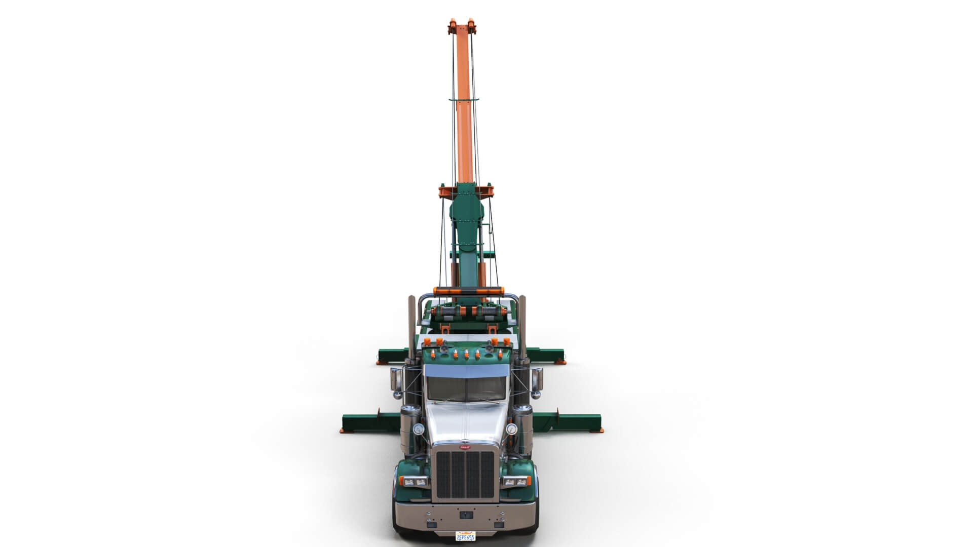 Peterbilt 379 Custom Wrecker Truck - 3D Model by Veaceslav Condraciuc