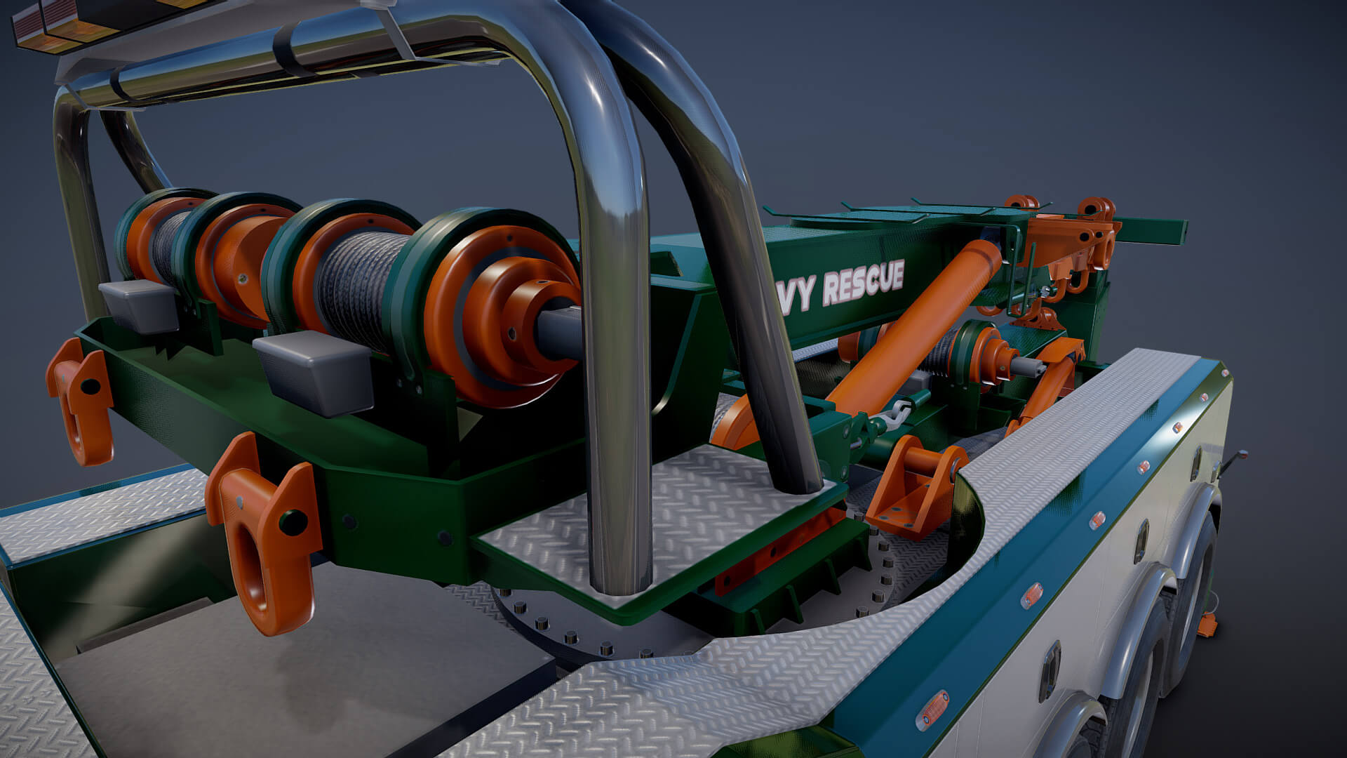 Peterbilt 379 Custom Wrecker Truck - 3D Model by Veaceslav Condraciuc