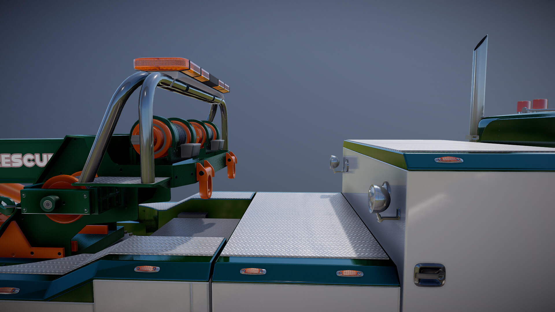 Peterbilt 379 Custom Wrecker Truck - 3D Model by Veaceslav Condraciuc