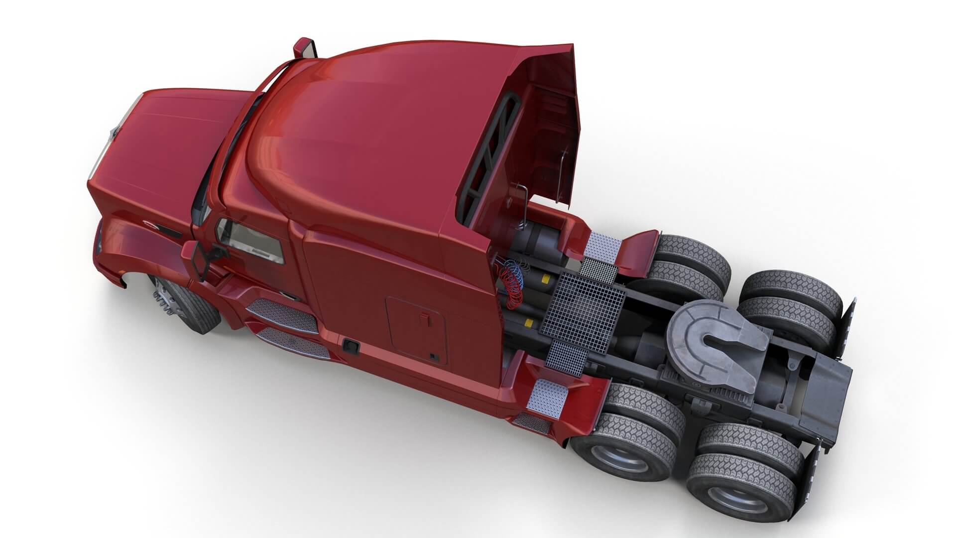 Peterbilt 579 Truck - 3D Model by Veaceslav Condraciuc