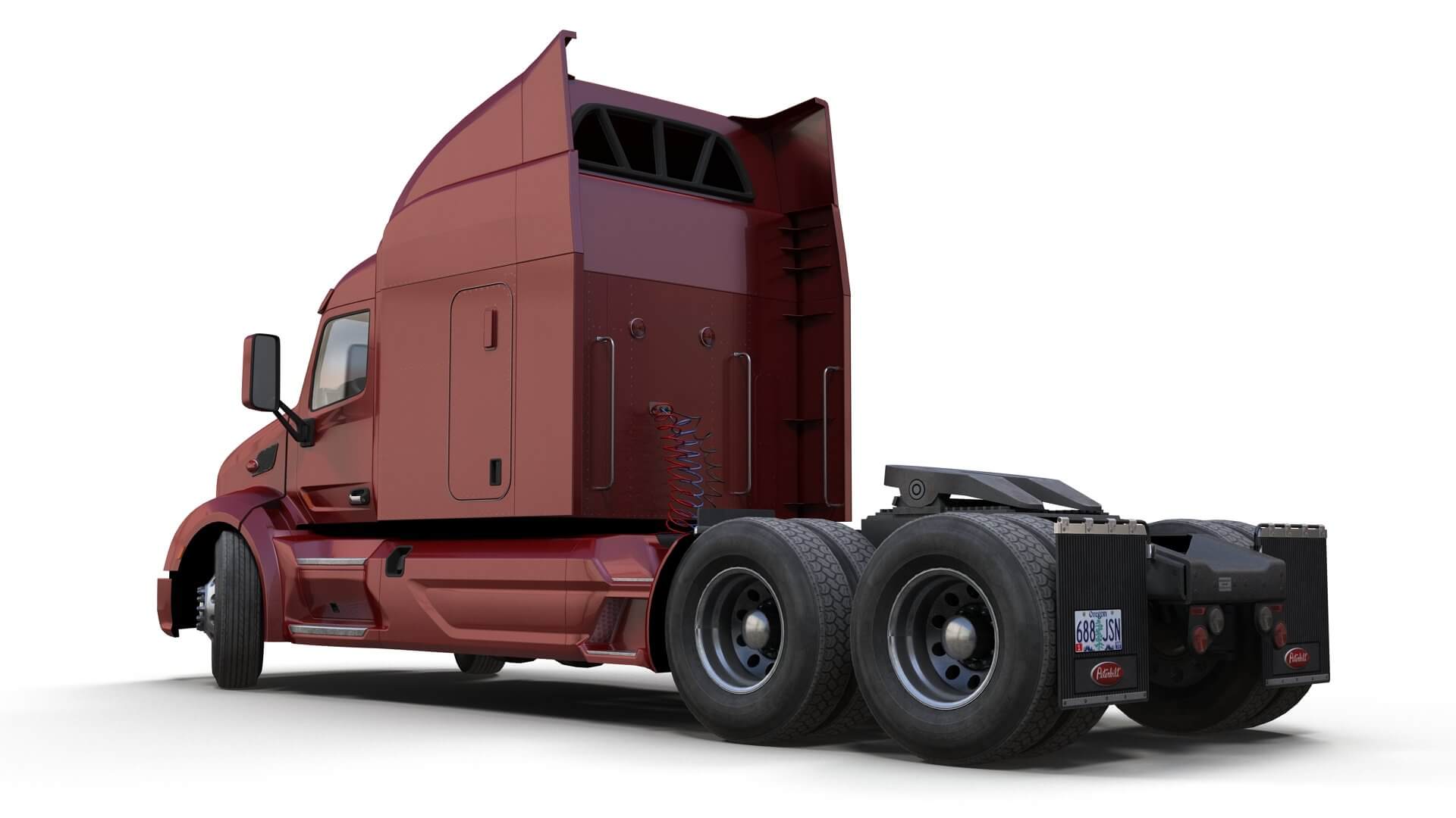 Peterbilt 579 Truck - 3D Model by Veaceslav Condraciuc