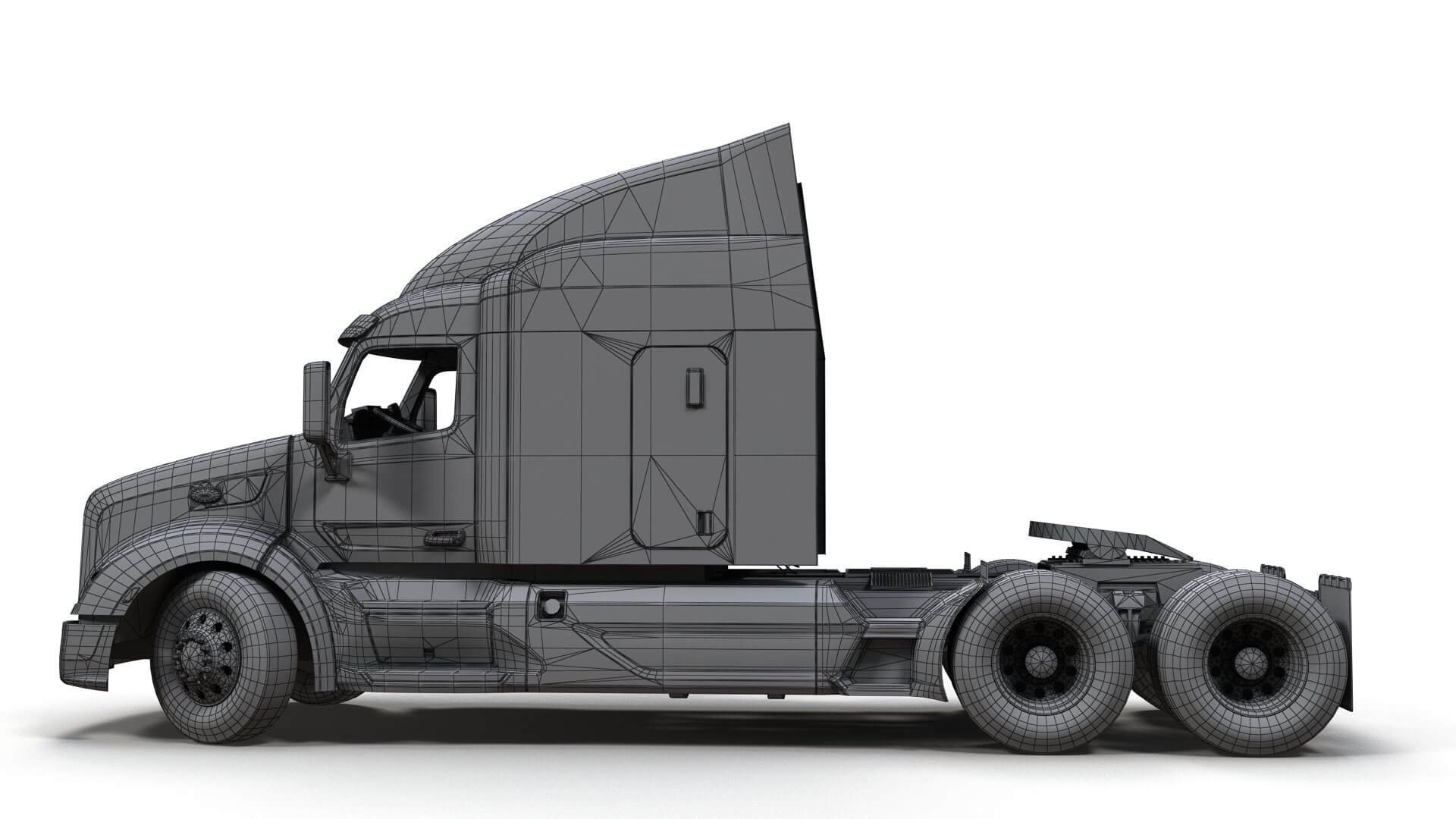 Peterbilt 579 Truck - 3D Model by Veaceslav Condraciuc