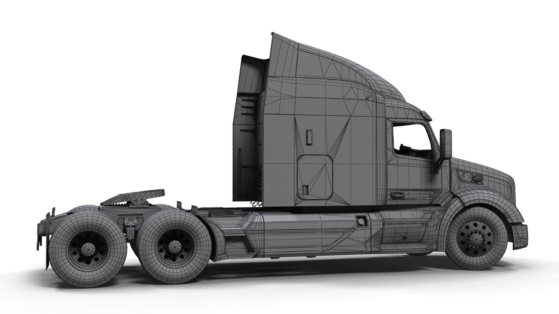 Peterbilt 579 Truck - 3D Model by Veaceslav Condraciuc