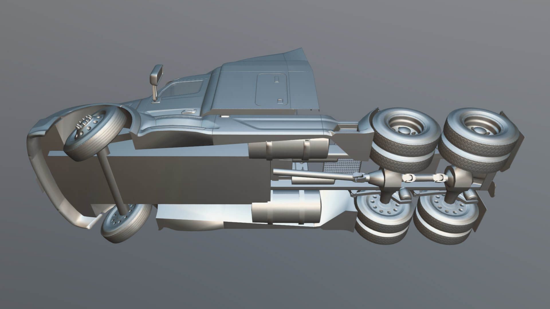 Peterbilt 579 Truck - 3D Model by Veaceslav Condraciuc