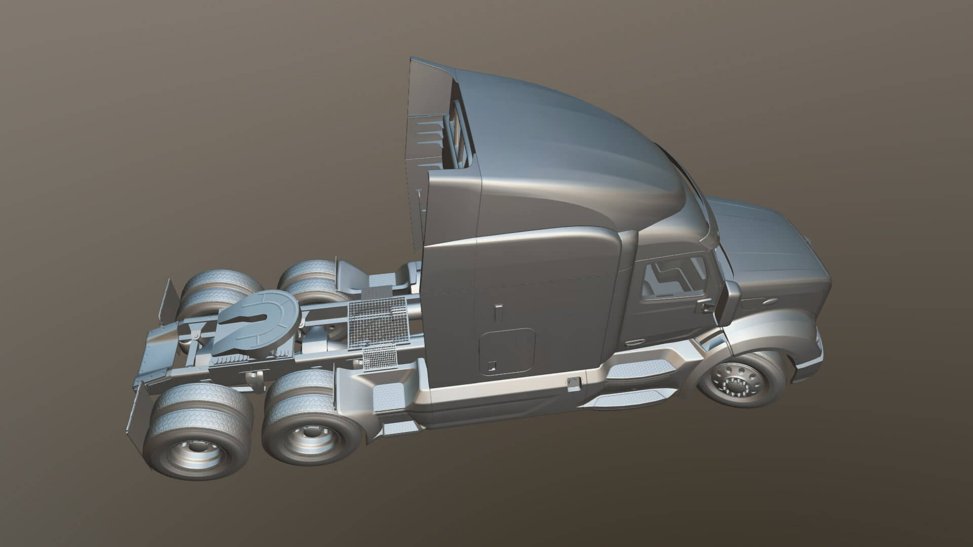 Peterbilt 579 Truck - 3D Model by Veaceslav Condraciuc
